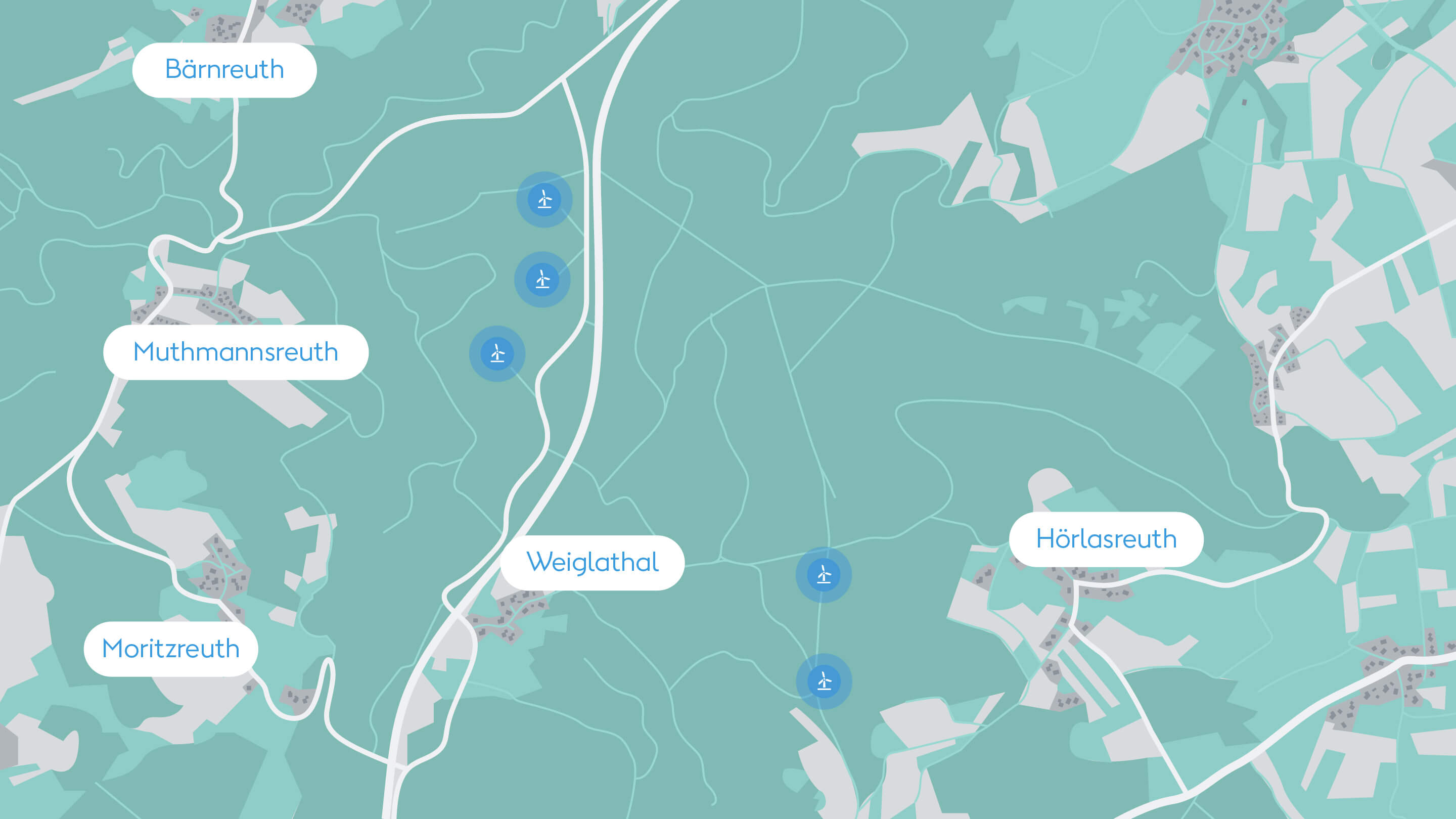 Onshore-Windpark Rotmainquelle | Ørsted