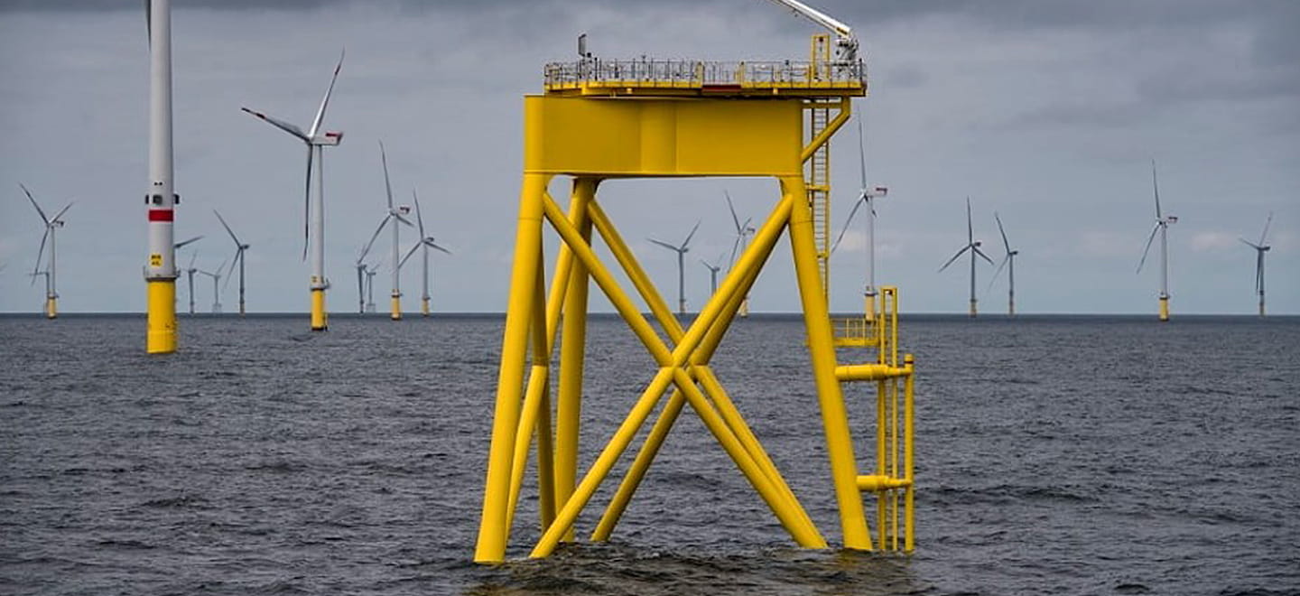 Suction-Bucket-Jackets im Windpark BKR02 | Ørsted