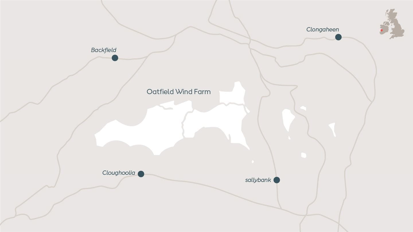 Our Onshore Wind Farms in Ireland | Ørsted