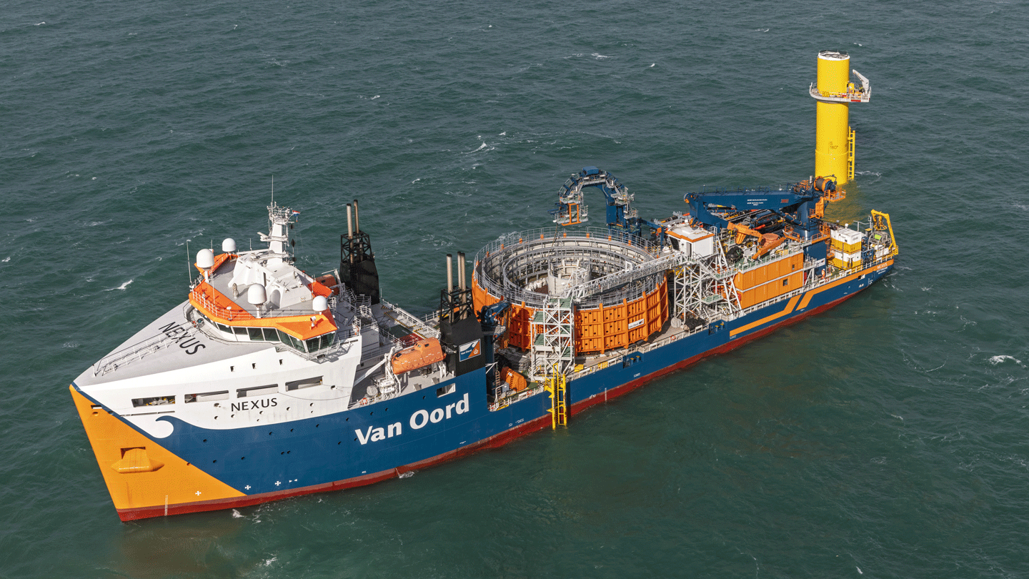 Ørsted en Van Oord ronden installatie kabels Borssele 1&2 met succes af