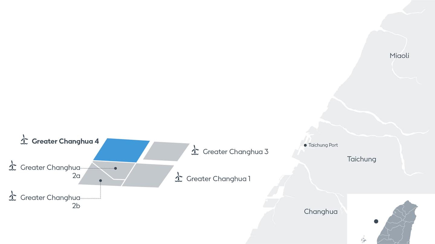 Our offshore wind projects | Ørsted Taiwan