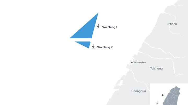Our offshore wind projects | Ørsted Taiwan