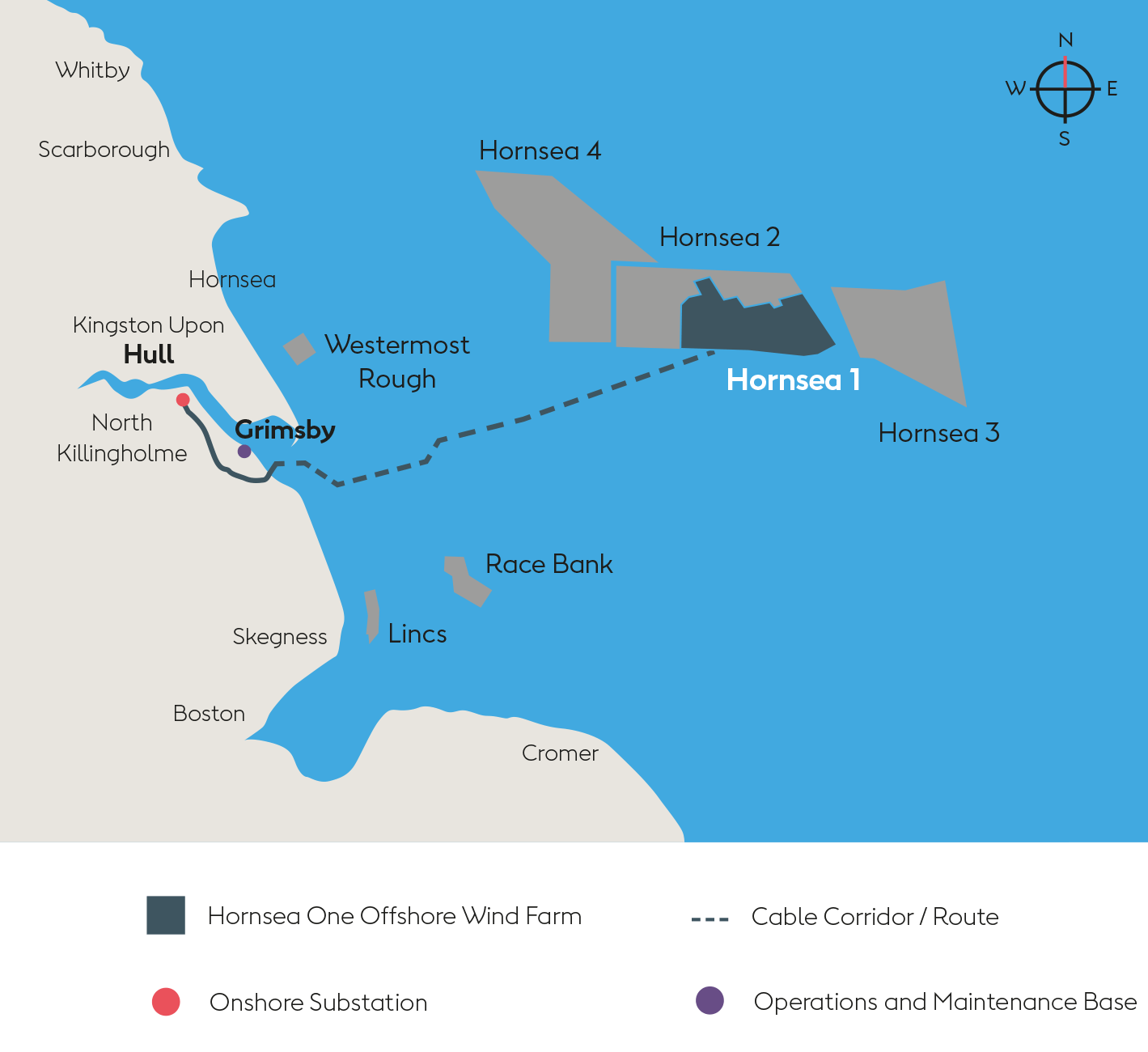 Hornsea One - Offshore Wind Farm | Ørsted