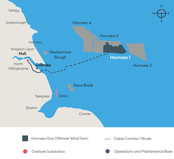 Hornsea One - Offshore Wind Farm | Ørsted