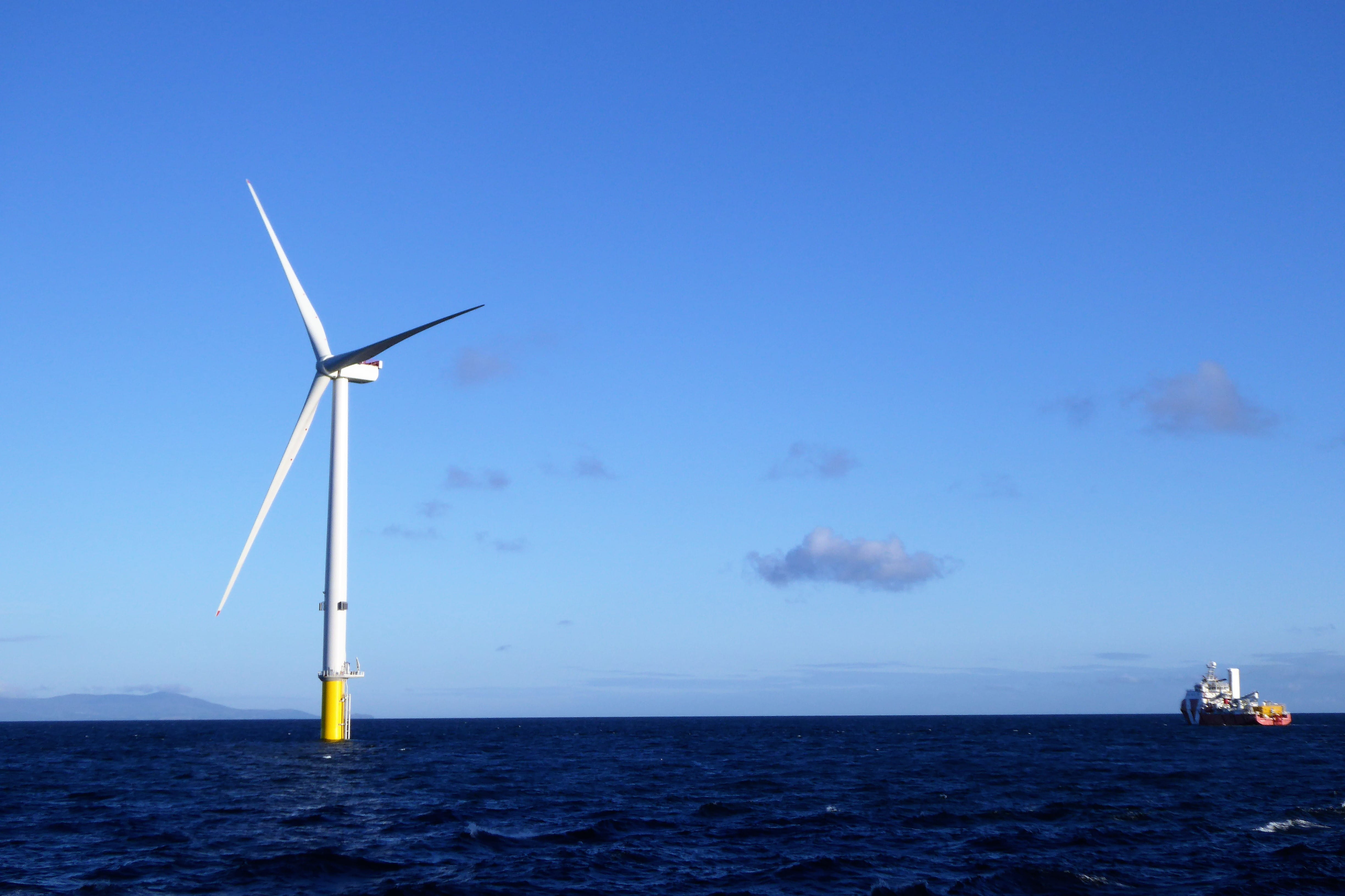 First Power at Walney Extension Offshore Wind Farm