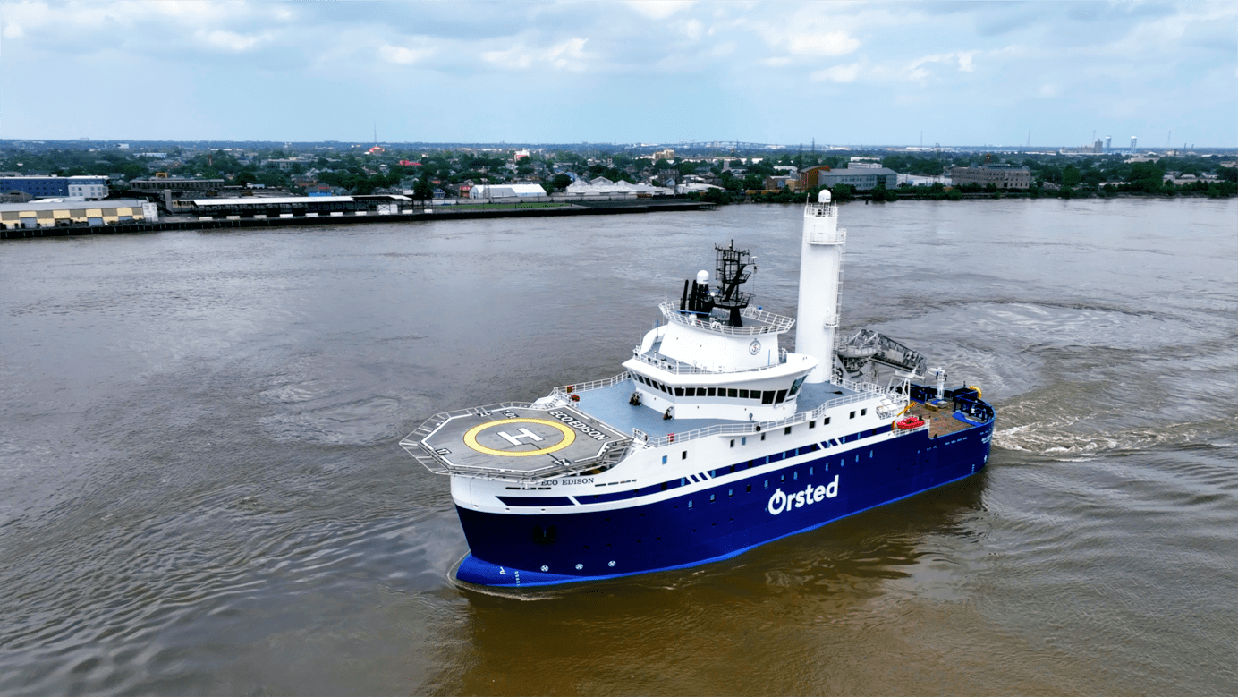 Orsted and Shipbuilder Edison Chouest Christen American-Built Offshore ...